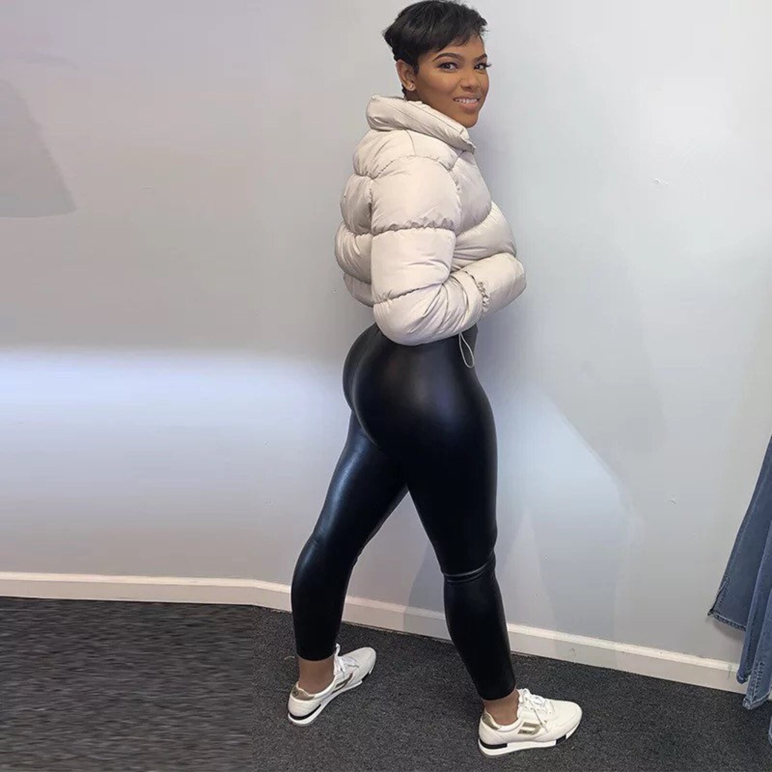 Bubble Puffer Jacket, Crop Winter Jacket Coat, Zipper Jacket - Etsy