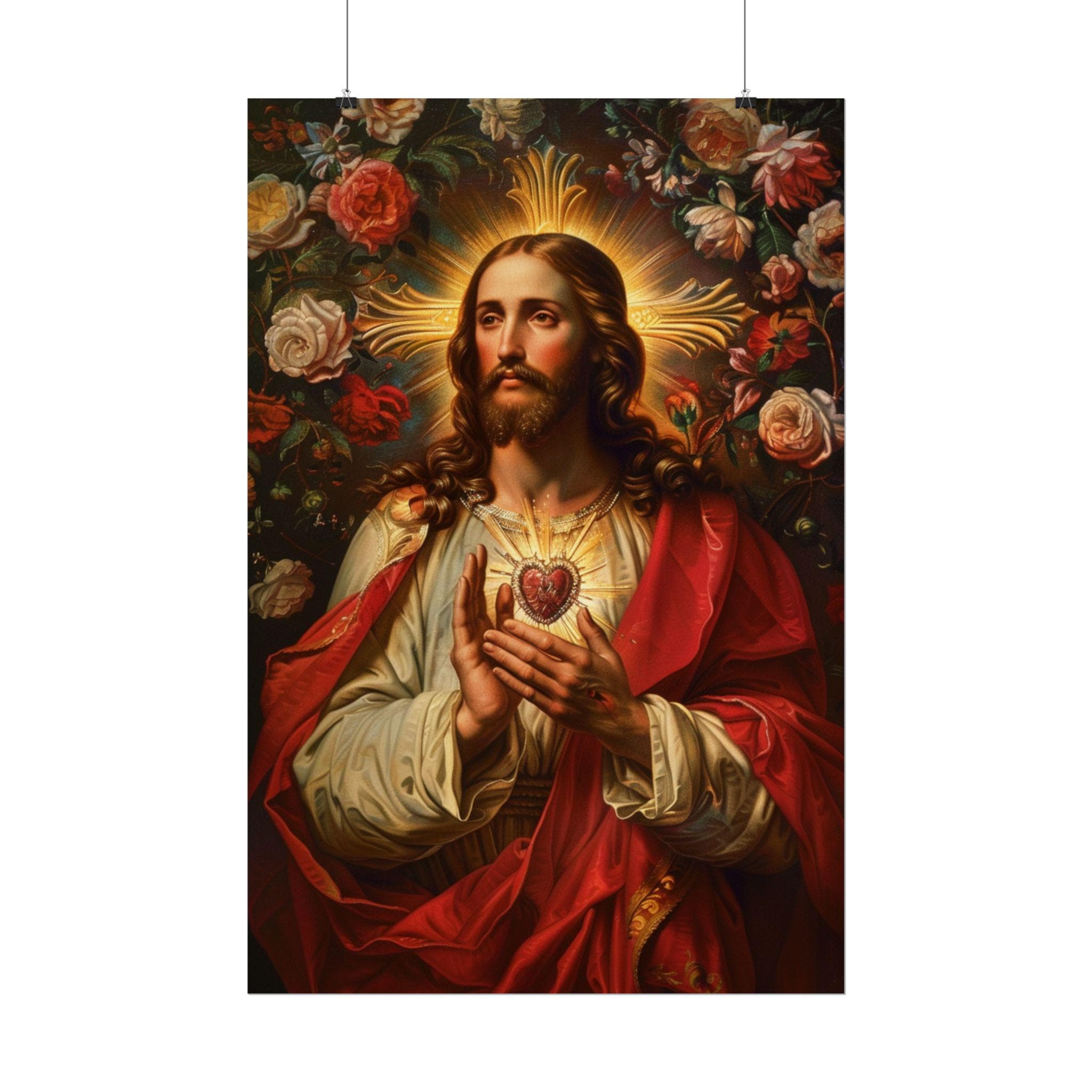 Jesus Poster | Catholic Christian Home Decor - Etsy