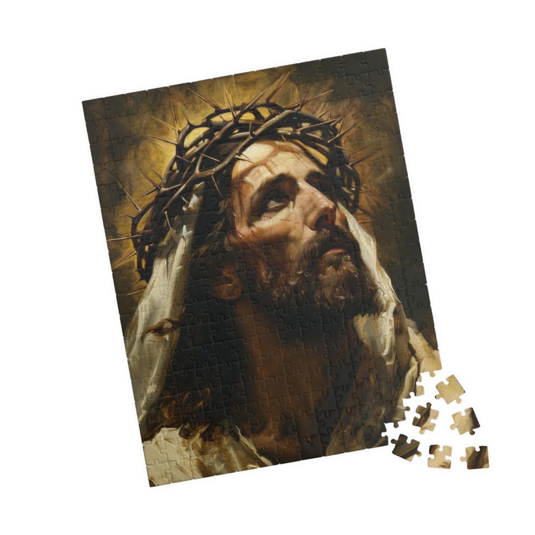 Jesus Christ Jigsaw Puzzle | Inspirational Christian Gift - Etsy