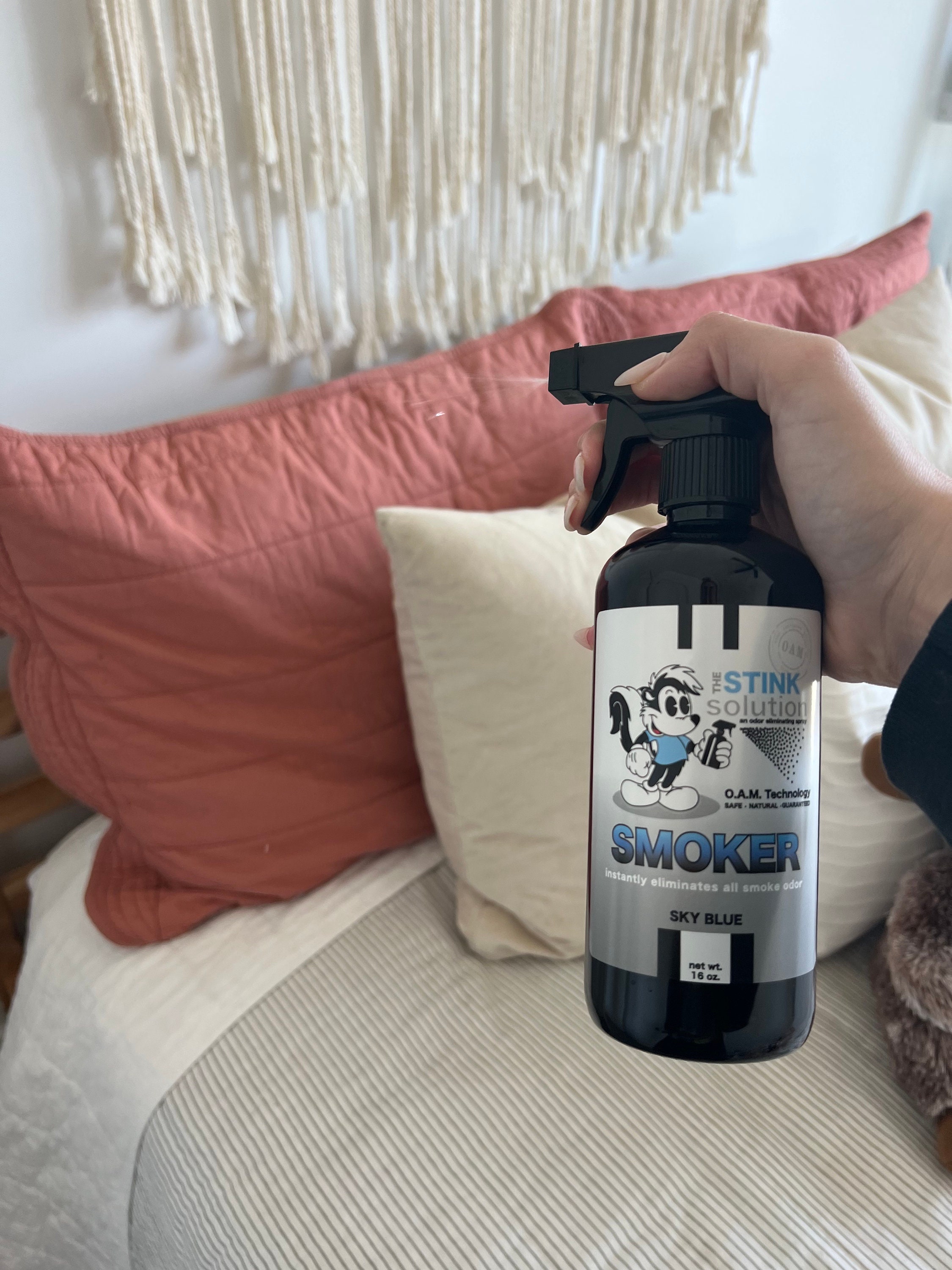 Twin Pack 16 Oz and 4 Oz Bundle Smoke Odor Eliminating Spray | the ...