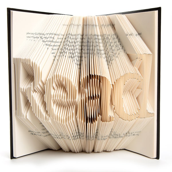 Read Book Folding Pattern - Etsy