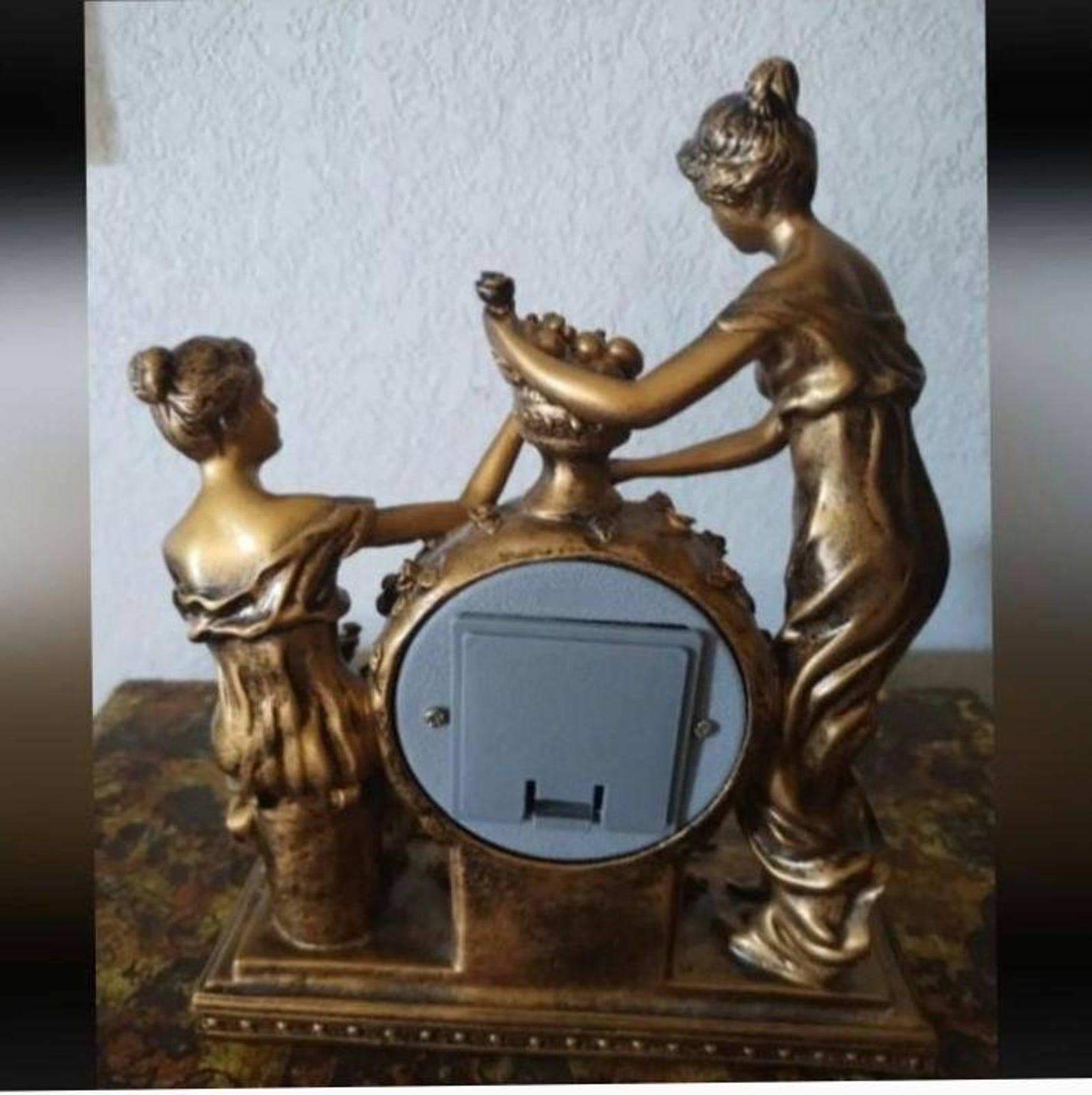 Vintage Juliana Quartz Mantle Clock - Etsy