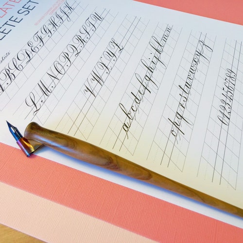 Copperplate Alphabet Workbook for Beginner Copperplate | Etsy