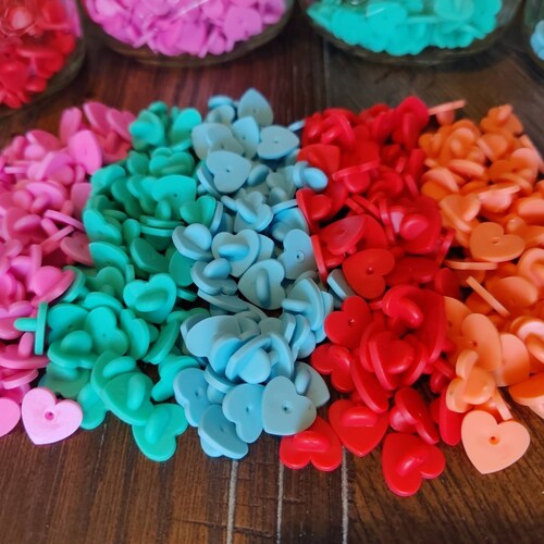 20pcs Mint Heart Rubber Pin Back Rubber Pin Backs for Hat - Etsy