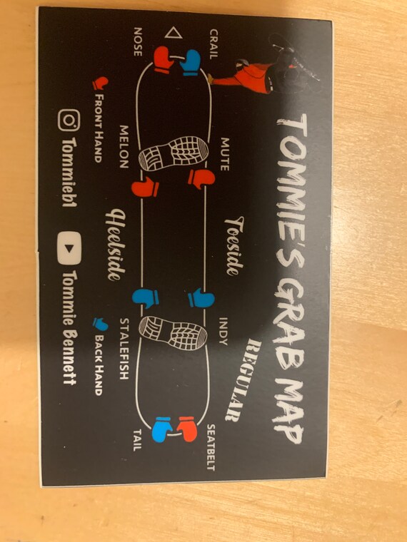 Grab Map Regular Version | Etsy