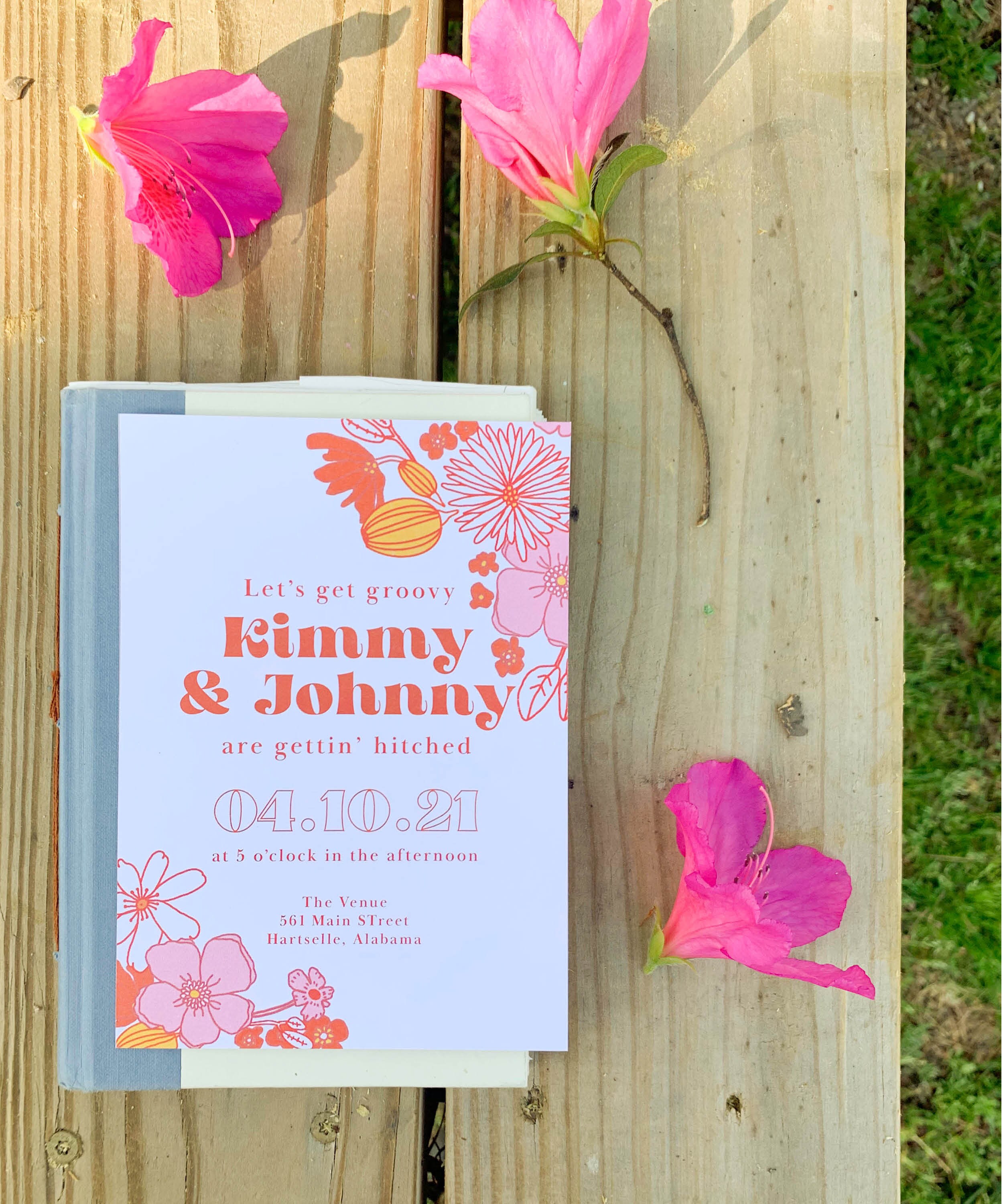 Retro Wedding Invitation Vintage Style Wedding Invitation | Etsy