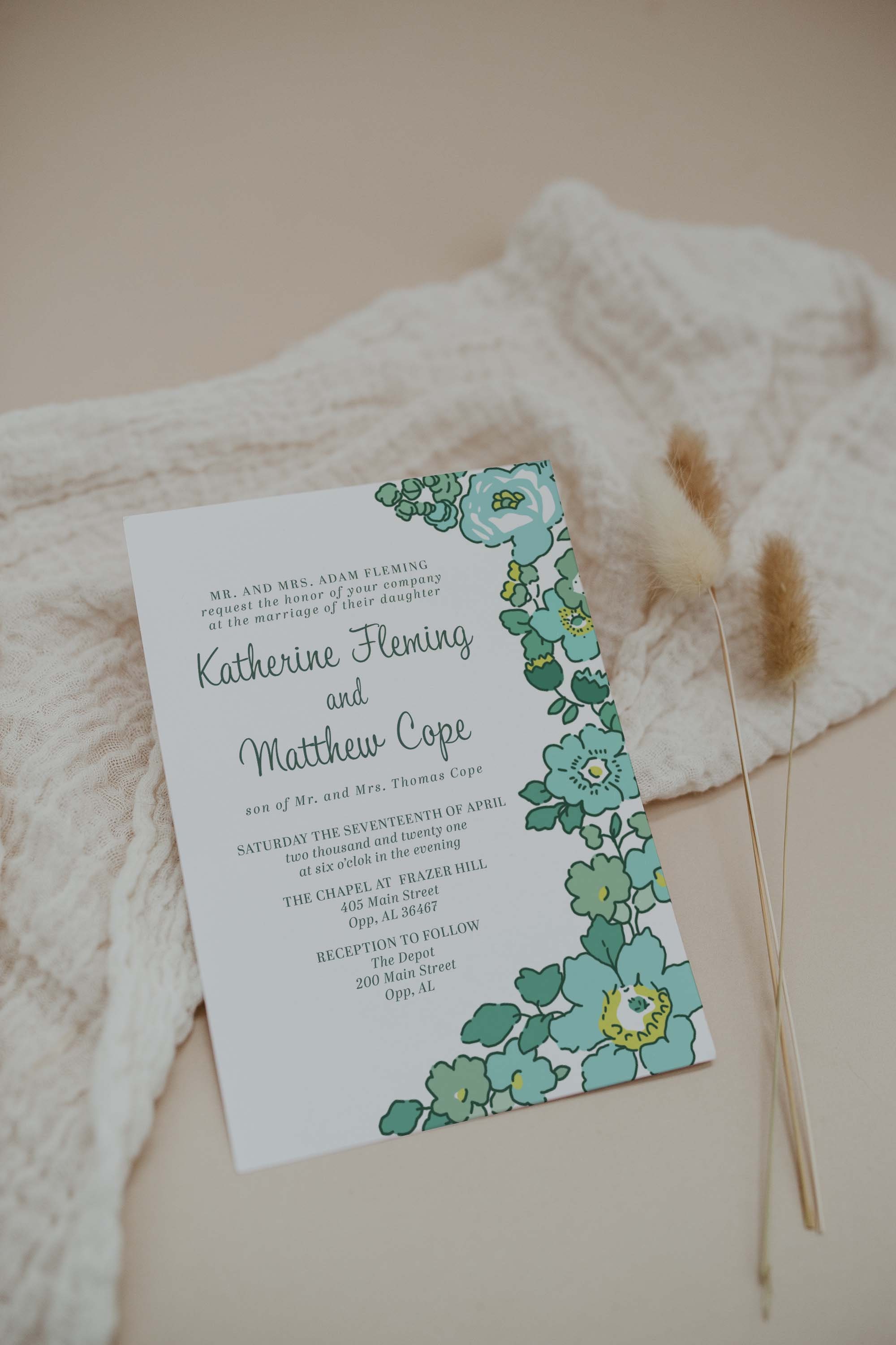 Retro Wedding Invitation Vintage Style Wedding Invitation - Etsy