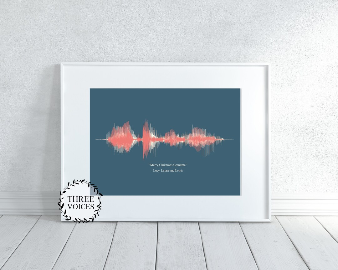 Custom Art,personalised Valentines Day Gift,personalized Sound Wave ...