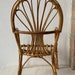 Vintage Bamboo Baby Chair 1970s - Etsy