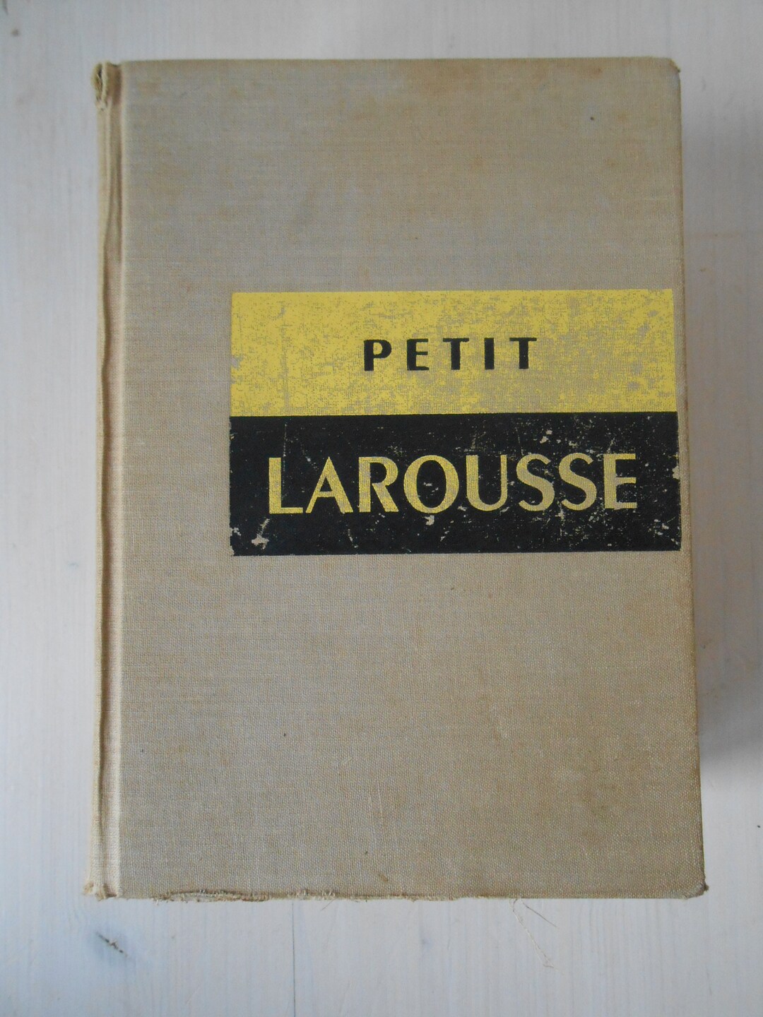 Vintage Book Petit Larousse French Encyclopedic Dictionary 1966 - Etsy