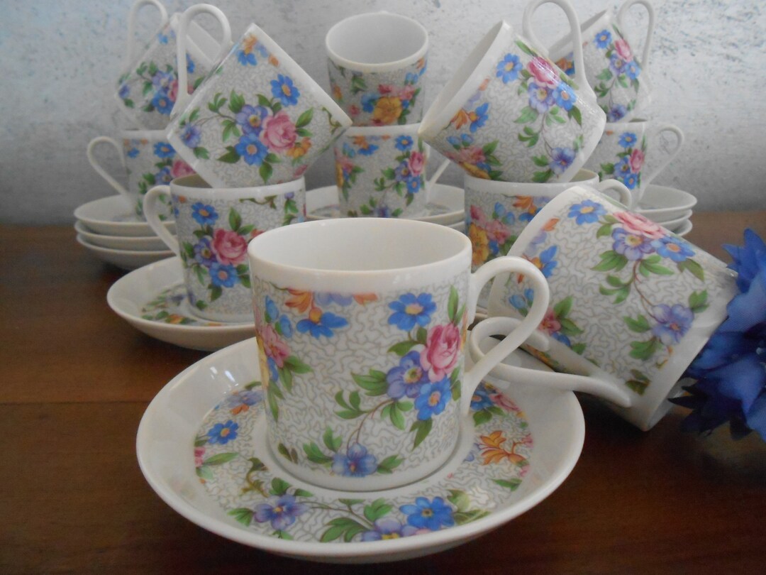 Vintage Coffee Set Fine Germany Porcelain 70s Royal Rhenania - Etsy