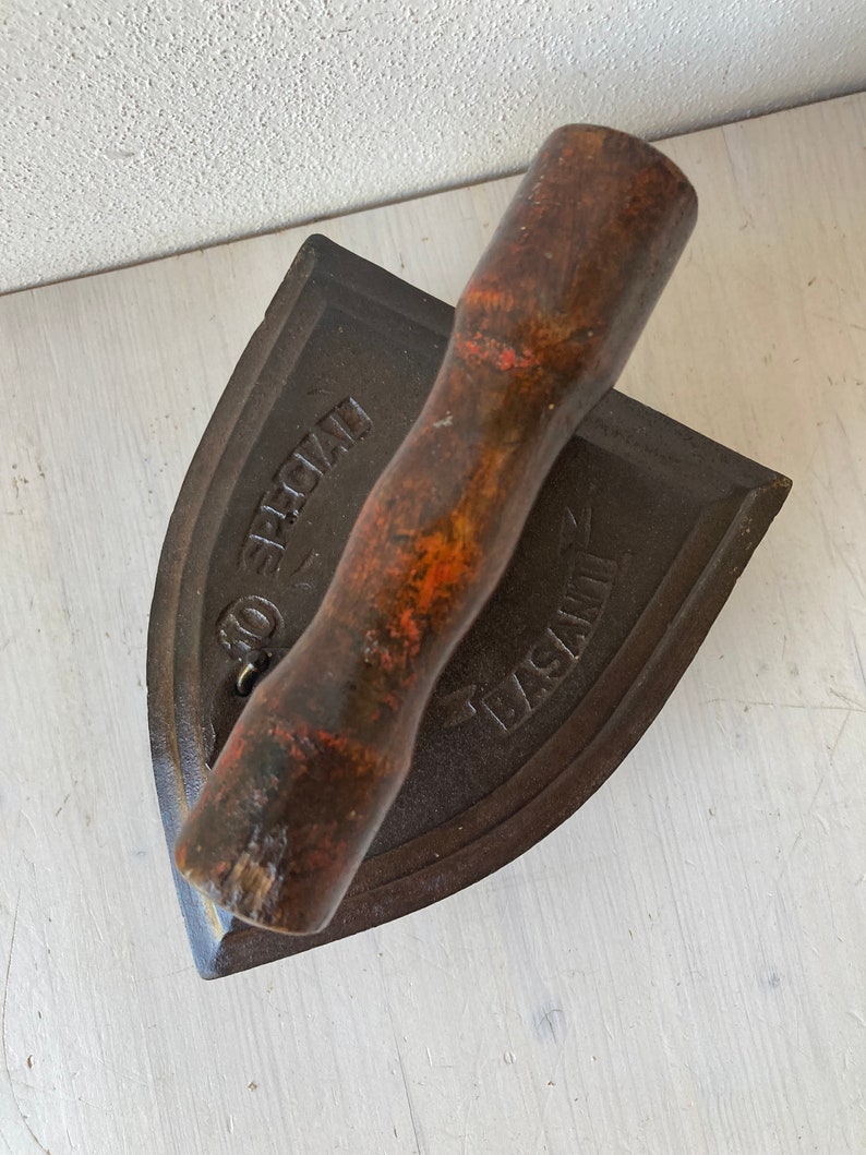 Antique Charcoal Cast Iron Italian Early 1900s - Etsy