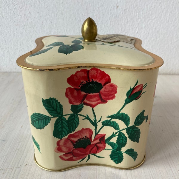 Old Tin Box - Etsy