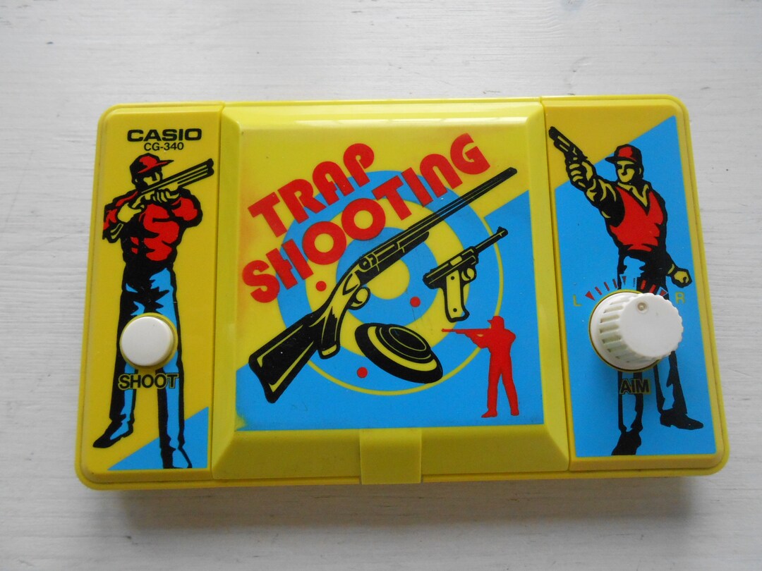 Vintage Electronic Game Casio CG-340 Trap Shooting 1984 - Etsy