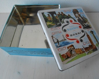 Vintage Tin Box Italian Cakes 90s Mandorlato Balocco - Etsy