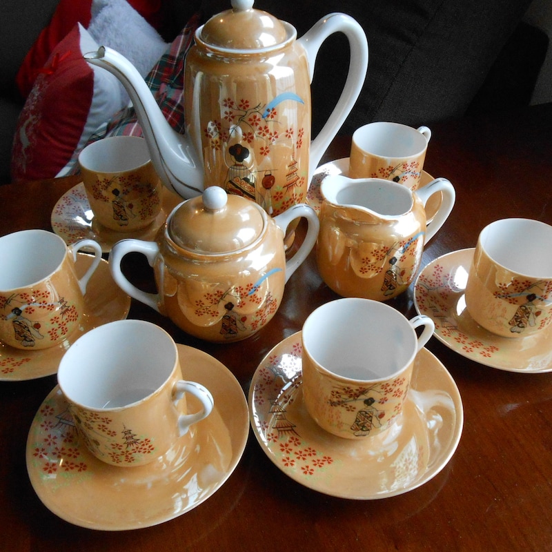China Coffee Set - Etsy