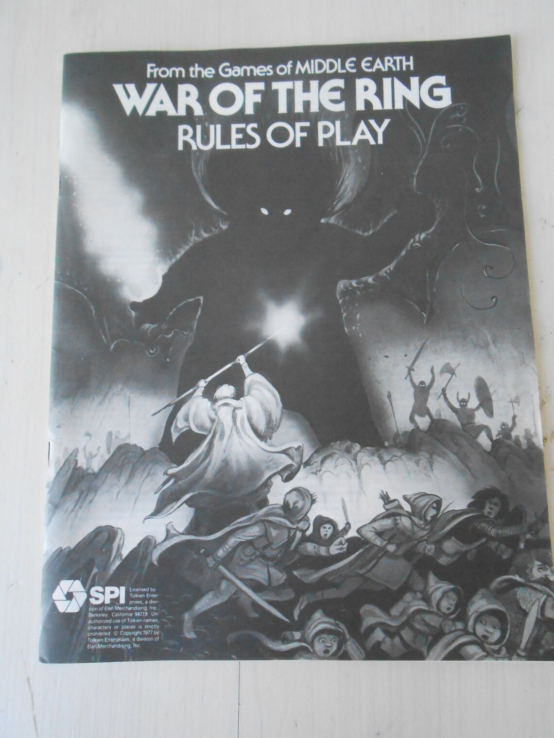 Vintage Board Game SPI Middle Earth Trilogy War of the Ring - Etsy