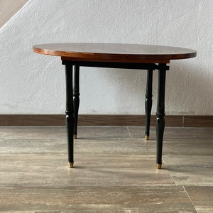 Vintage Coffee Table 50s Round - Etsy