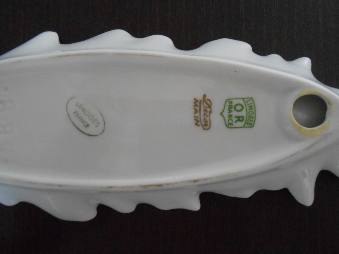Vintage Porcelain Pocket Emptier Limoges France Mid Century - Etsy