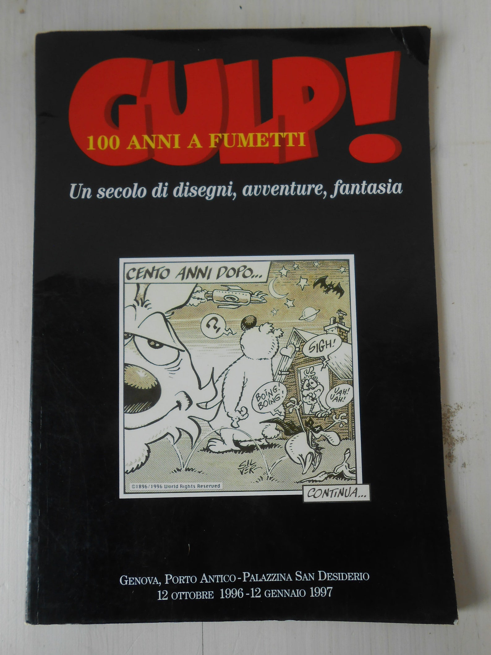 Vintage Comics Book GULP 1996 Italian Edition 100 Years in - Etsy