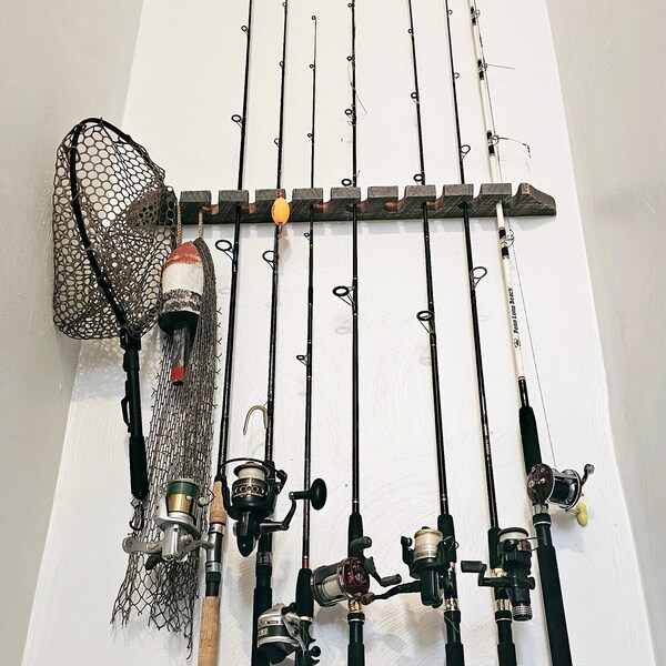 Fishing Rod Display - Etsy
