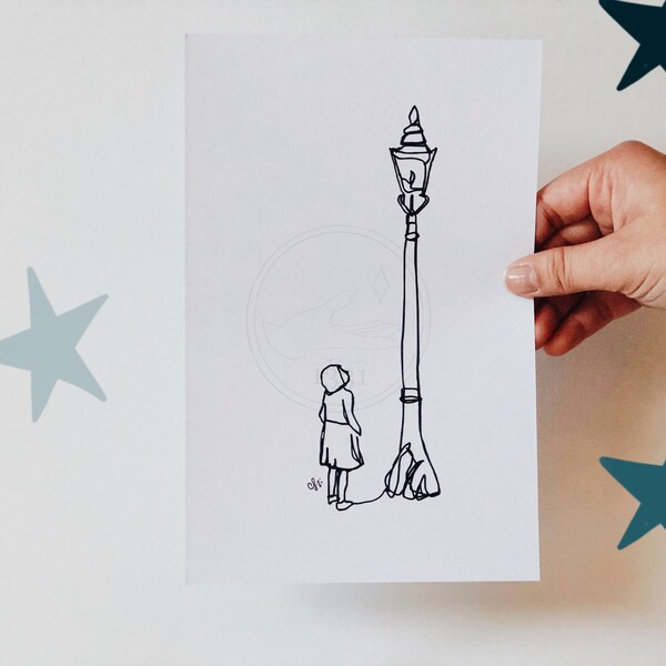 Narnia Drawing - Etsy