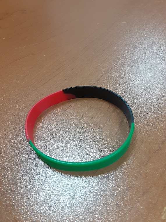 RBG Pan-african Wristband Afro Pan-african - Etsy