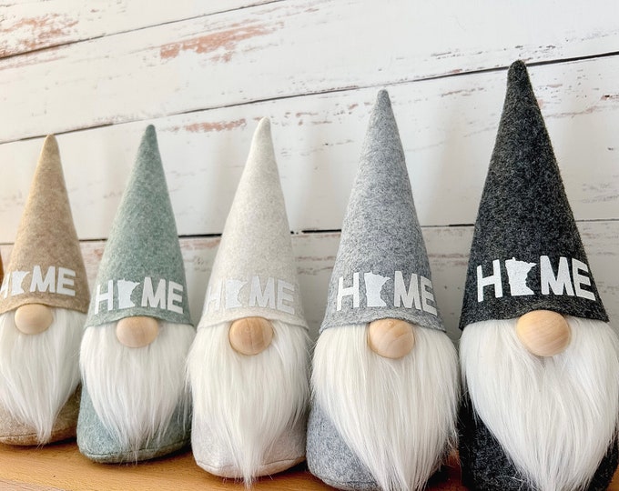 Minnesota Home Gnome, Home Decor, Minnesota Decor, Holiday Gift ...
