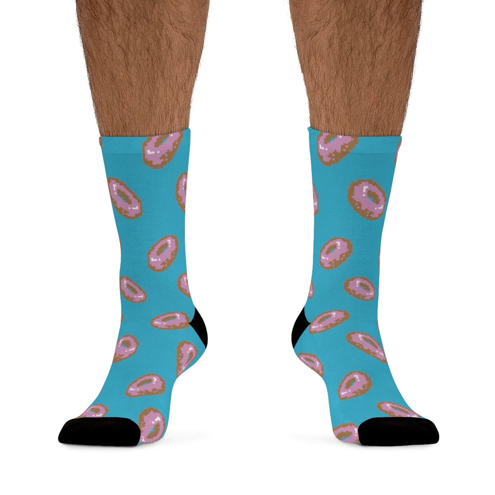 Donut Lovers DTG Socks - Etsy