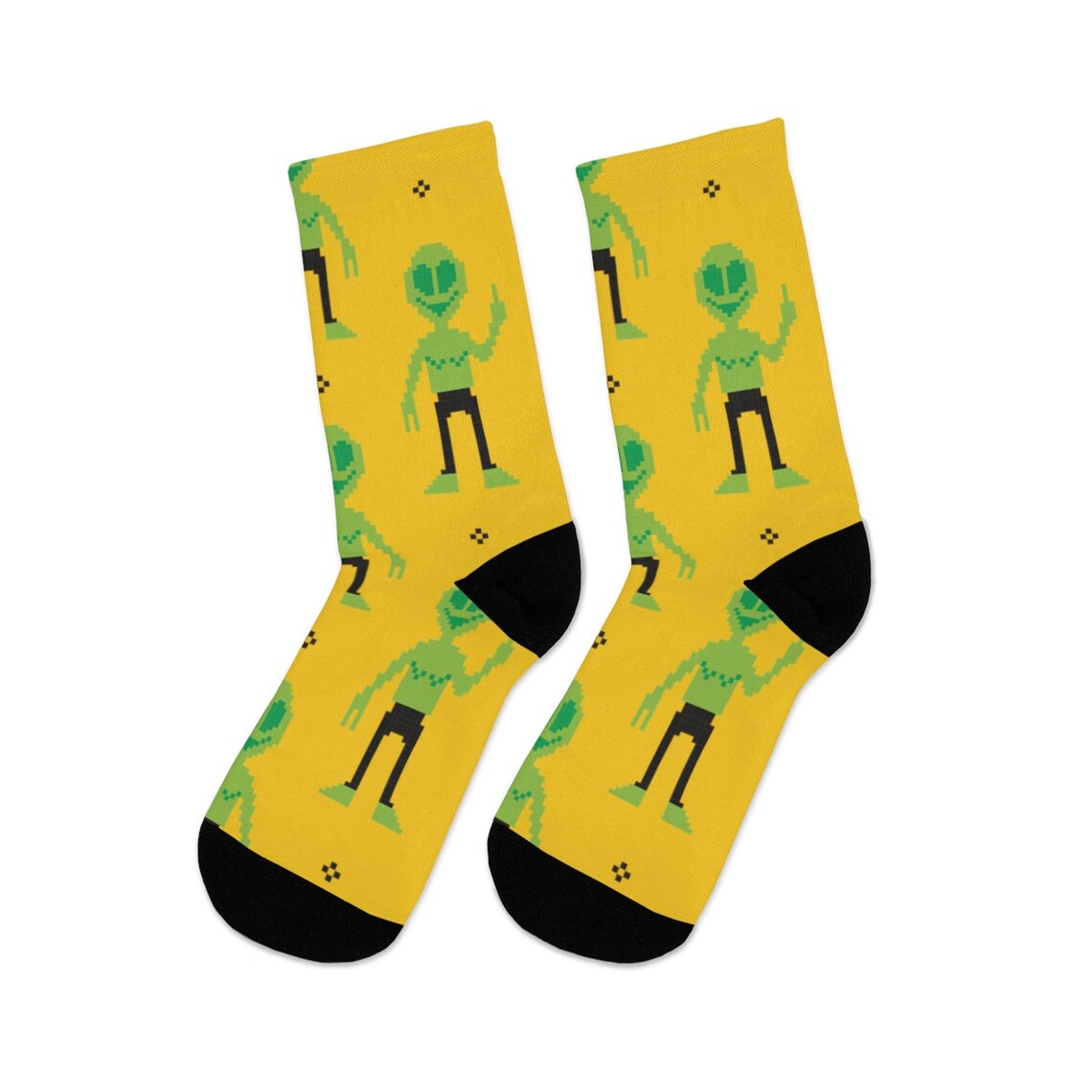 Alien Apocalypse Funny Screw Earth DTG Socks - Etsy