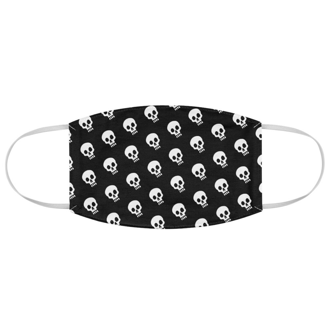 Skulls - Scary - Halloween - Skeletons - Ghost & Ghouls - Fabric Face ...