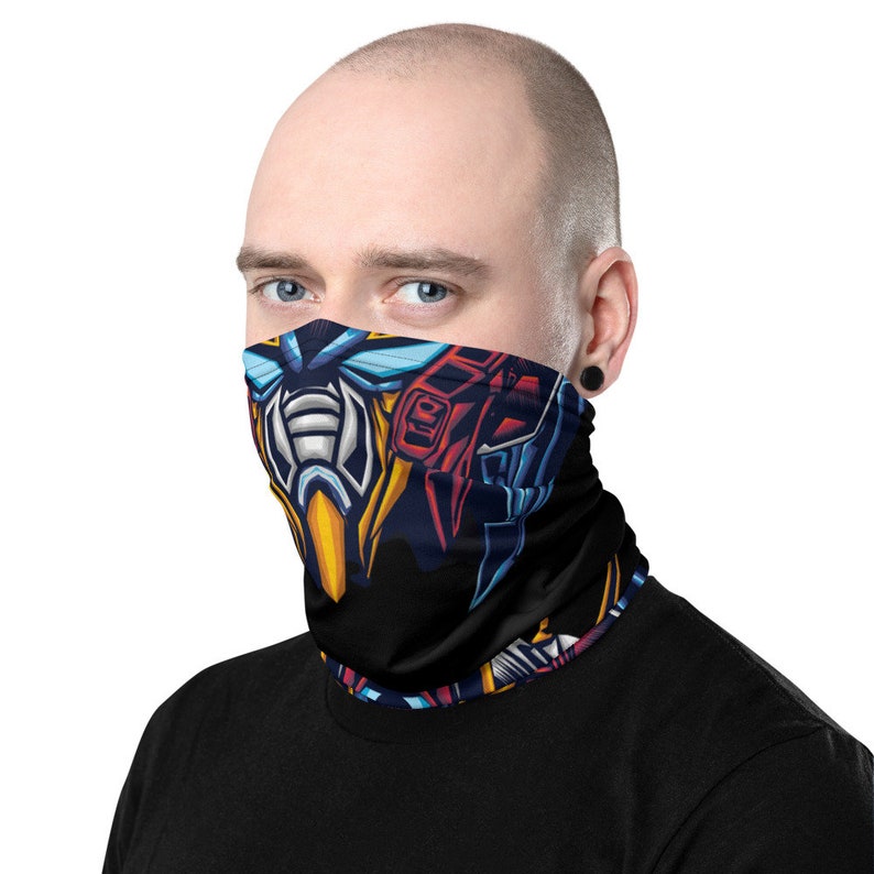 Cyber Gas Face Mask , Robotic Goth Neck Gaiter , Robotic Neck Gaiter ...