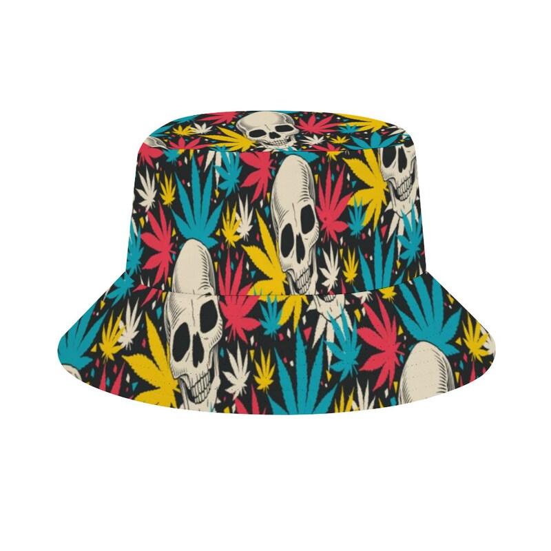 Cannabis Bucket Hat - Etsy