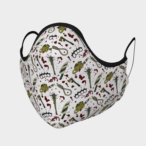 Slasher Punk Face Mask,goth Horror Adult Face Mask,gothic Cosplay ...