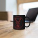 Sigil of Lucifer Black Mug 11oz,goth Satanic Cup of Tea,pagan Theist ...
