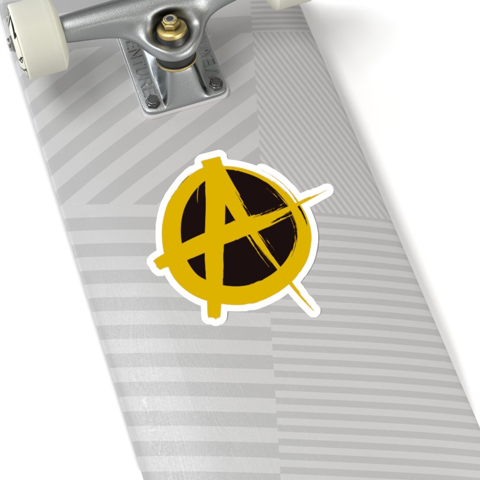 Kiss-cut Stickers Libertarian Anarcocapitalismo, Laptop Punk Right ...