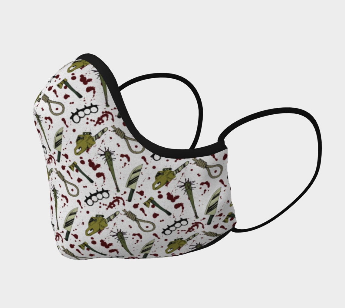 Slasher Punk Face Maskgoth Horror Adult Face Maskgothic | Etsy