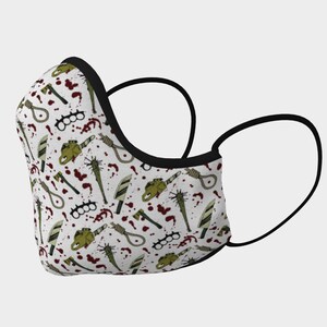 Slasher Punk Face Mask,goth Horror Adult Face Mask,gothic Cosplay ...