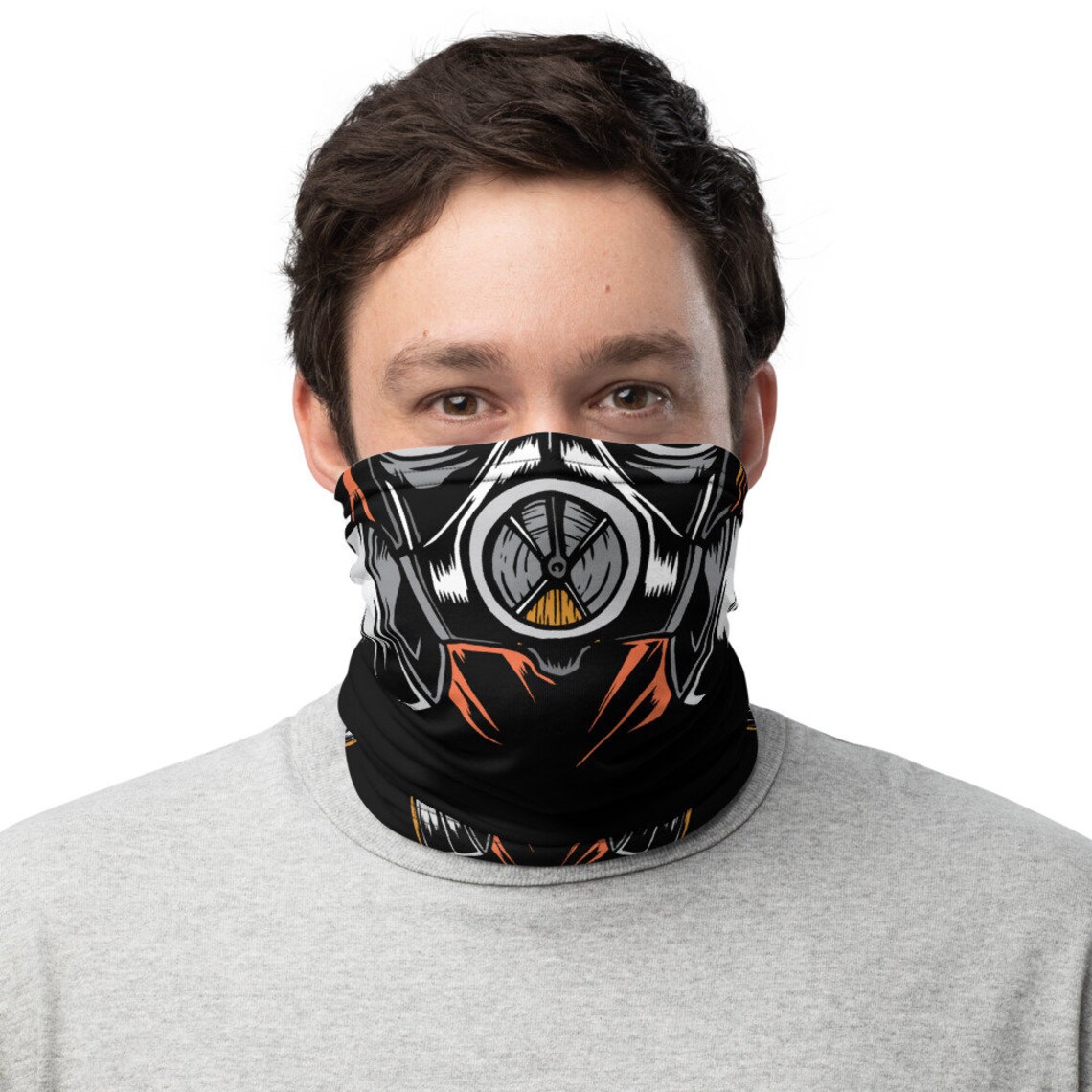 Gothic " Gas Mask" Face Masknneck Gaiter,cosplay Face Mask,washable ...