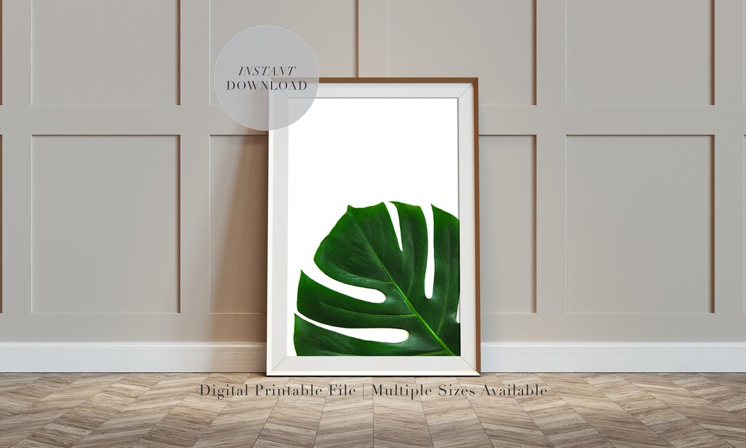 BOTANICAL PLANT Digital Print | Printable Art in Multiple Sizes ...