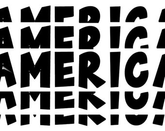 America SVG PNG - Etsy