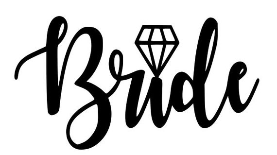 Bride SVG - Etsy