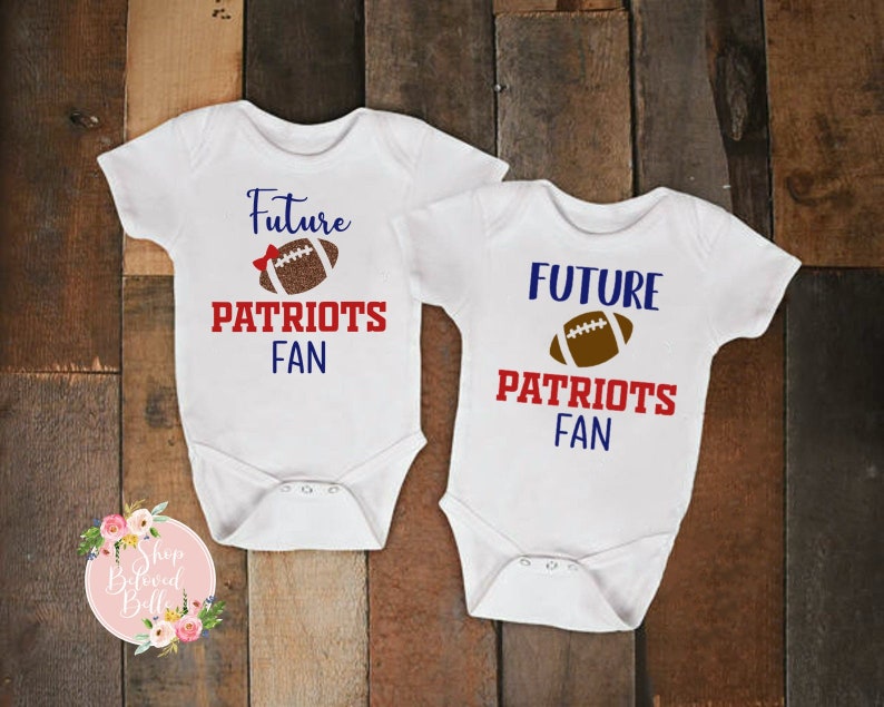 Future Patriots Fan Baby Bodysuit or Toddler Tee, Game Day, Newborn ...