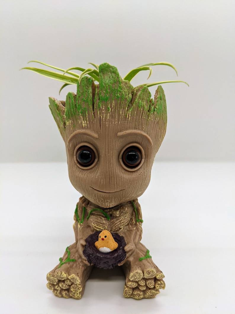 Baby Groot Planter Tree Man Guardians of the Galaxy Gift - Etsy