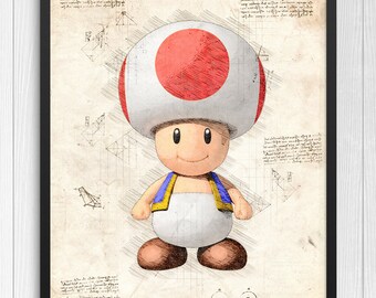Super Mario Print | Etsy