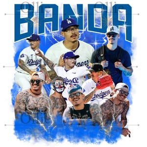 Dodgers Anthony Banda PNG File - Etsy