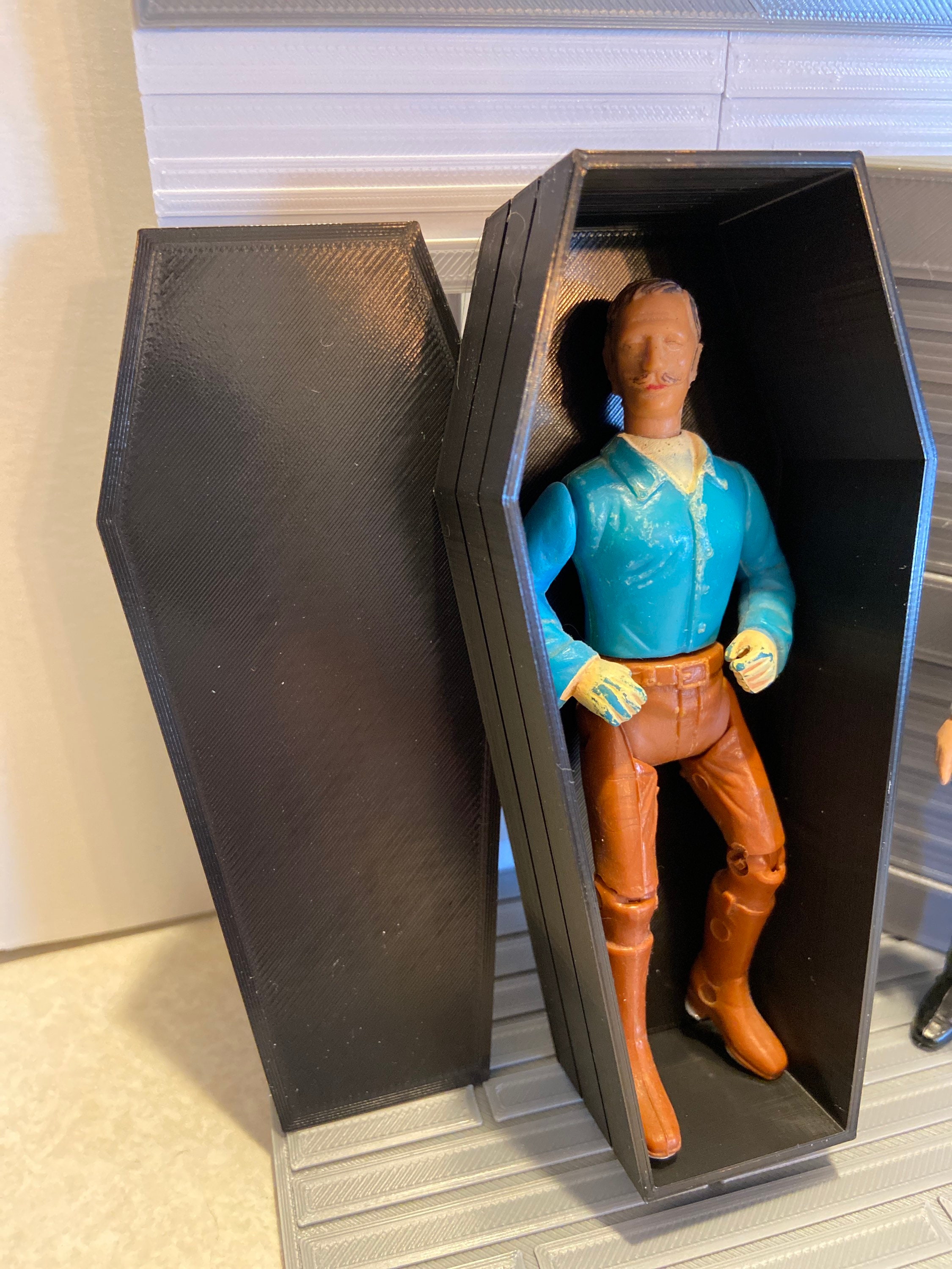 1/18 Scale Coffin for 3-3/4 Inch Action Figures - Etsy