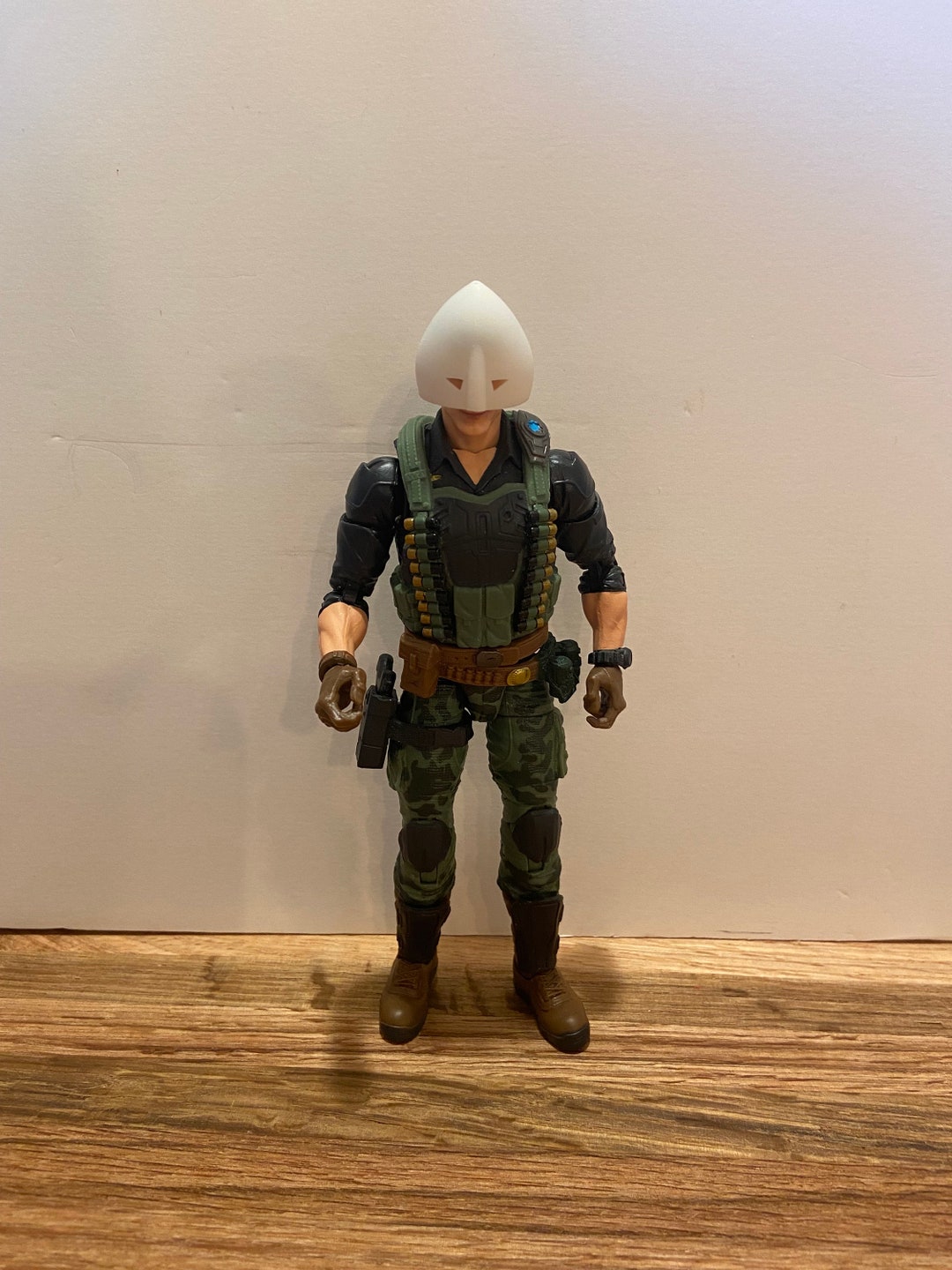 Bullet Man Helmut for 6” Classified Collection GI Joe - Etsy