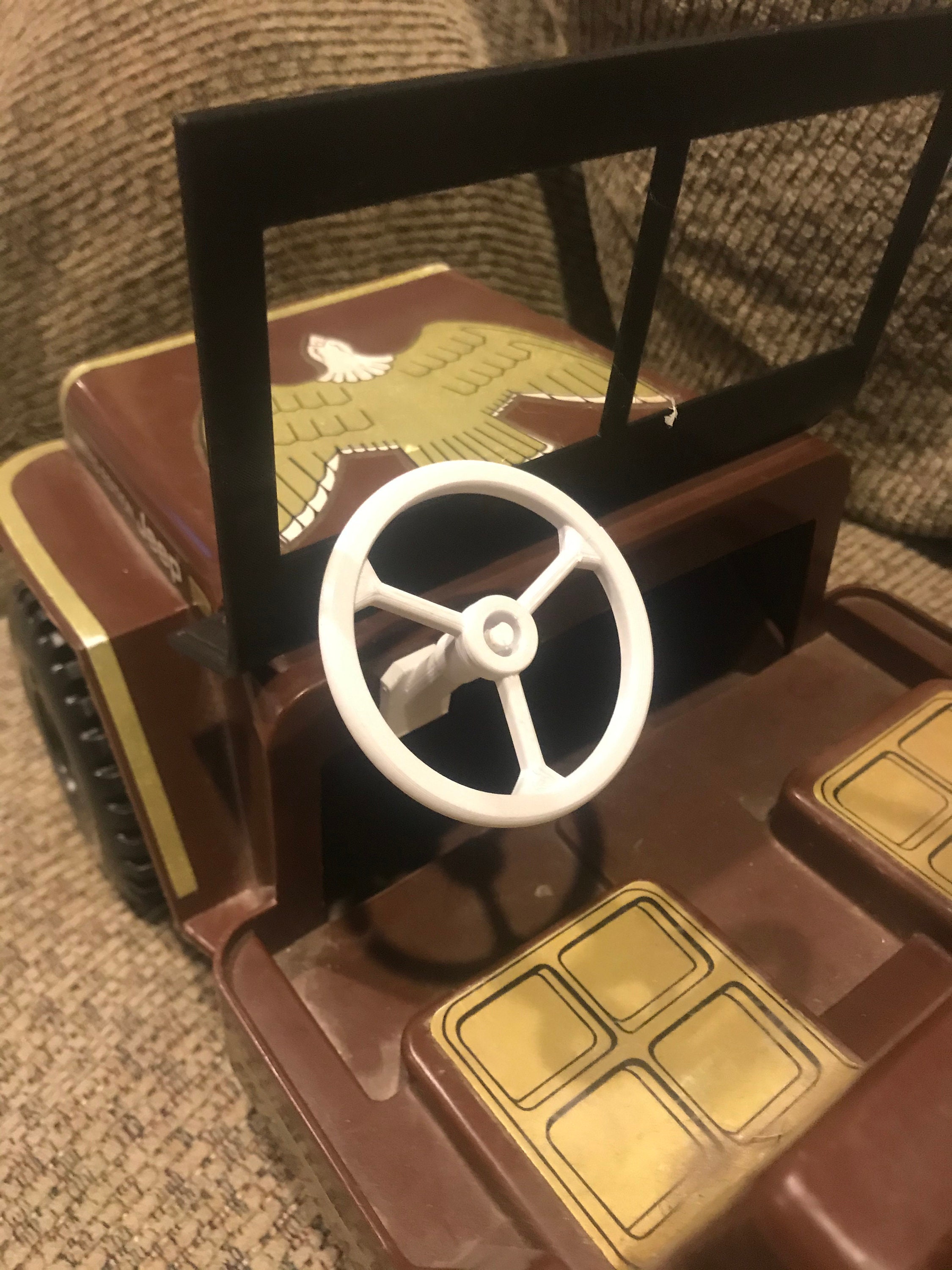 Empire Toys Jeep Winch replacement part Action Figures Dolls & Action ...