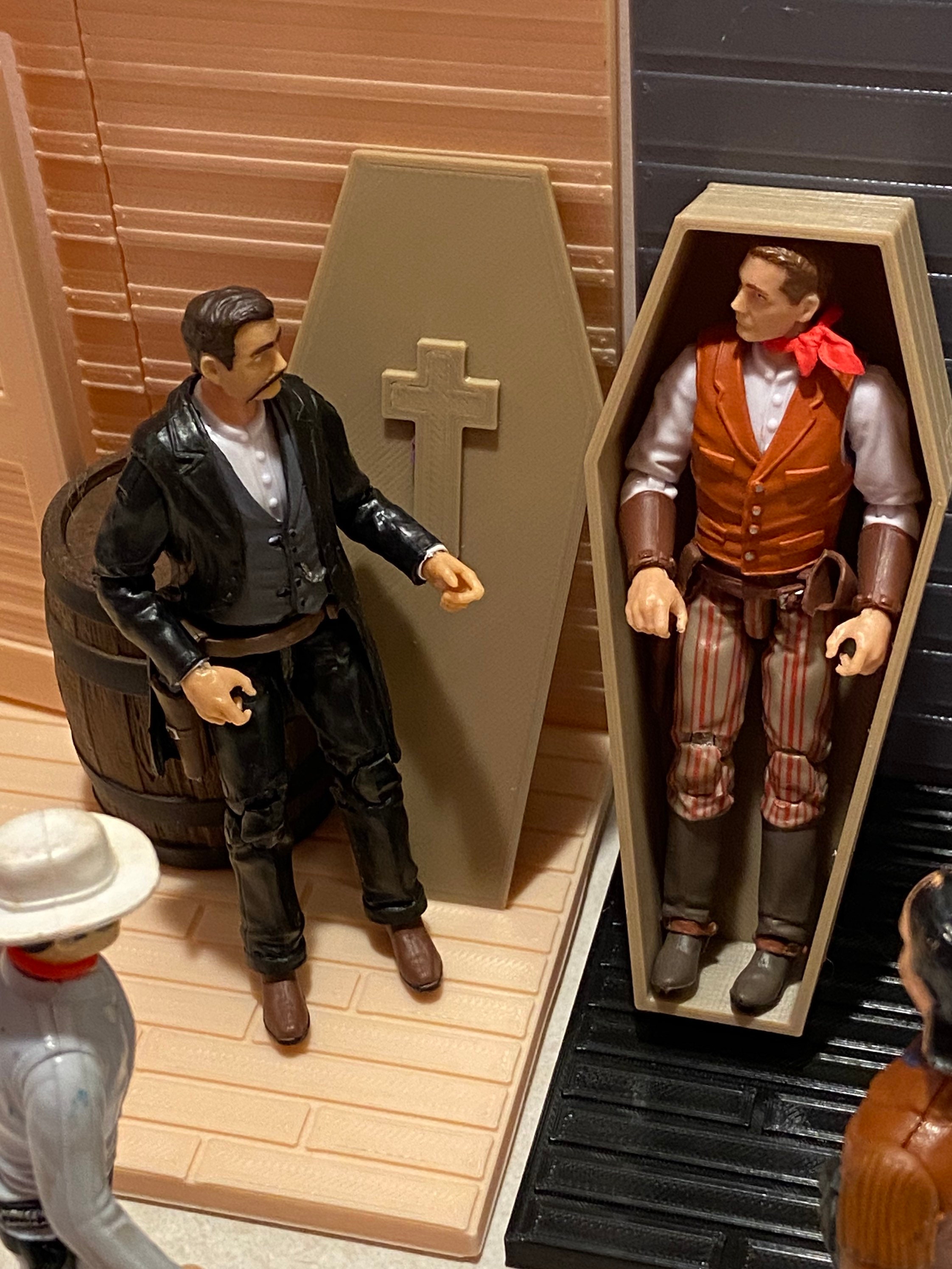 1/18 Scale Coffin for 3-3/4 Inch Action Figures - Etsy